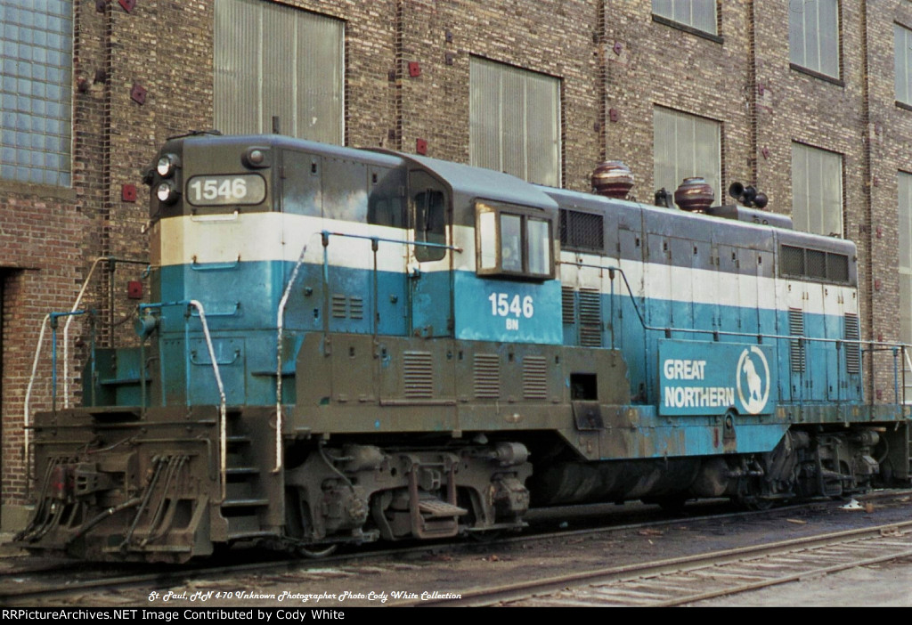 Burlington Northern GP7 1546